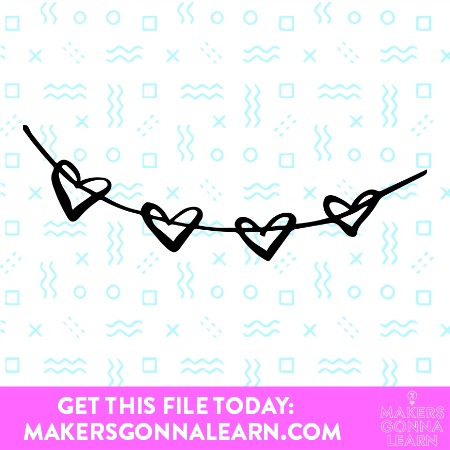 Heart Banner - Makers Gonna Learn