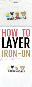 How To Layer Iron-On - Makers Gonna Learn