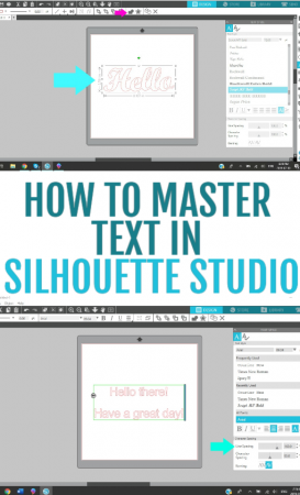 How to Master Text In Silhouette Studio - Makers Gonna Learn