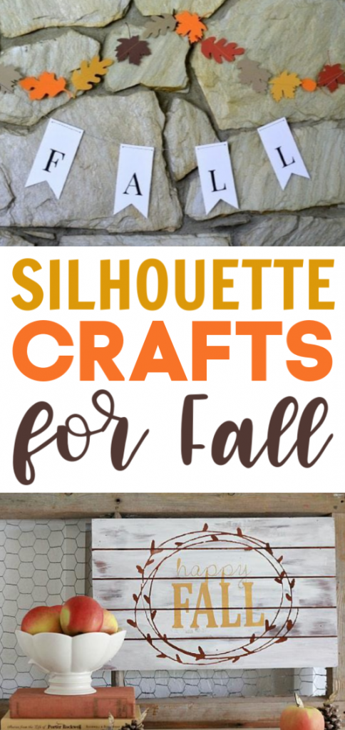 Silhouette Crafts for Fall - Makers Gonna Learn