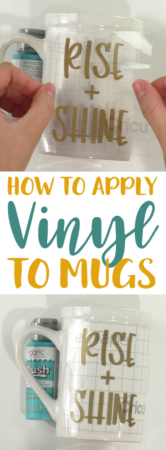 How To Apply Vinyl To Mugs - Makers Gonna Learn