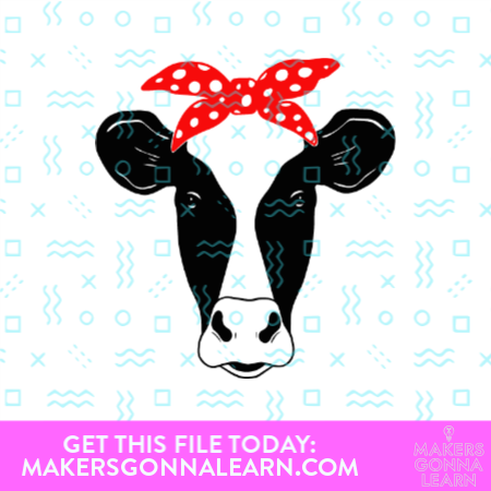 Cow Face - Makers Gonna Learn