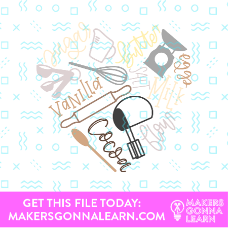 Baking Heart - Makers Gonna Learn