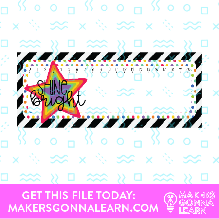 Name Tag - Makers Gonna Learn