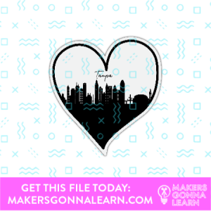 Fall Print Pattern Leaves 5 - Makers Gonna Learn