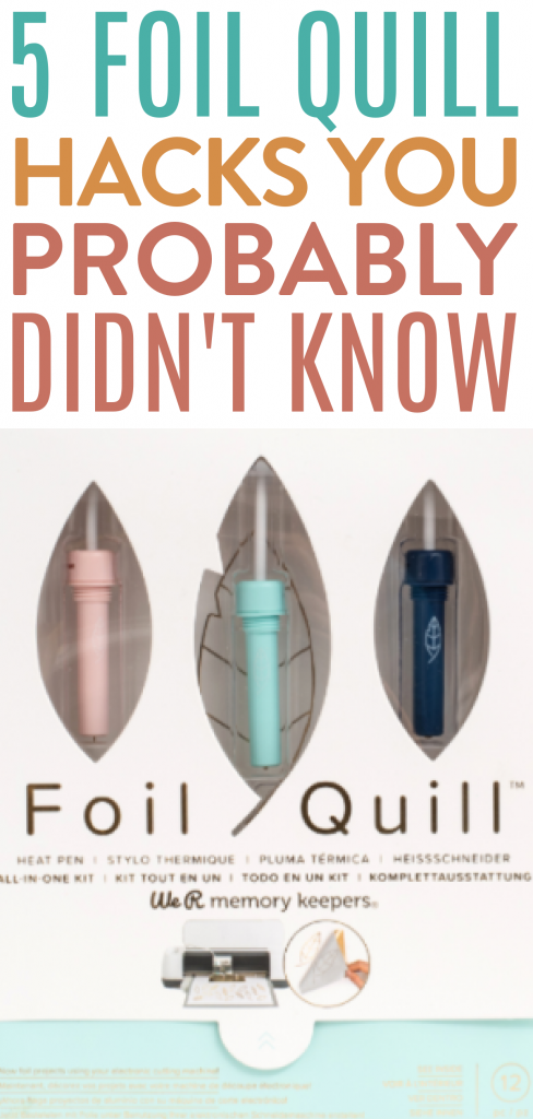 5 Foil Quill Hacks You Probably Didn't Know - Makers Gonna Learn