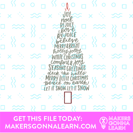 Words In Tree - Makers Gonna Learn