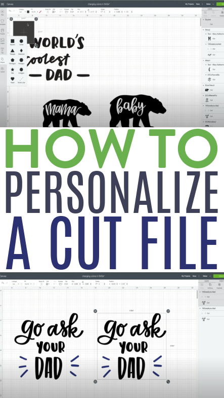 How to Personalize a Cut File - Makers Gonna Learn