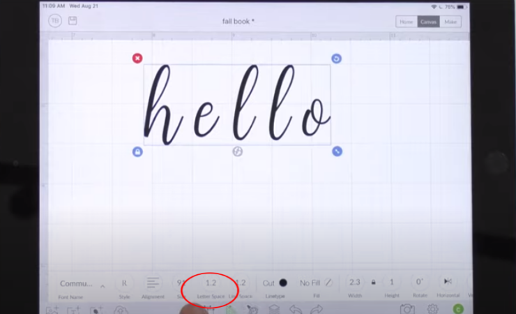 How to Connect Cursive Fonts - Makers Gonna Learn