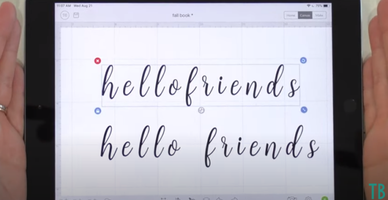 How to Connect Cursive Fonts - Makers Gonna Learn