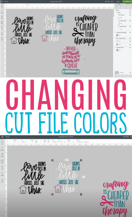 Changing Cut File Colors - Makers Gonna Learn
