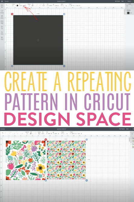 Create a Repeating Pattern in Cricut Design Space - Makers Gonna Learn