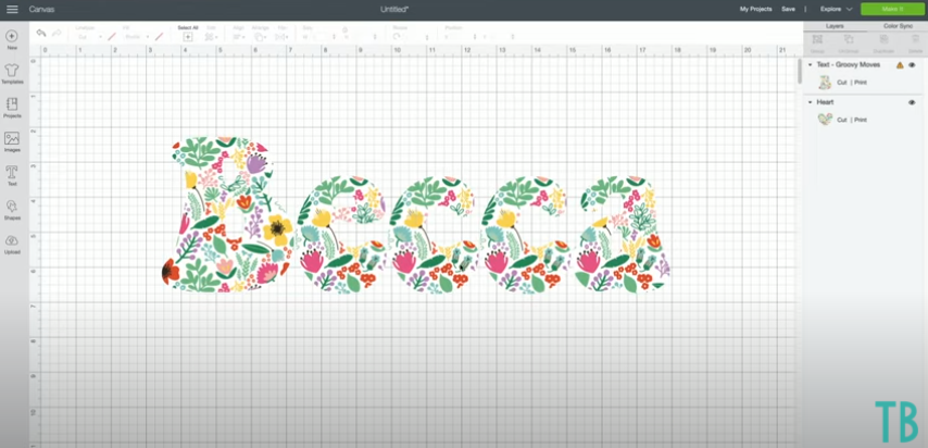 How to Use a Pattern in Design Space - Makers Gonna Learn