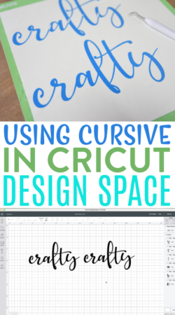 Using Cursive in Cricut Design Space - Makers Gonna Learn