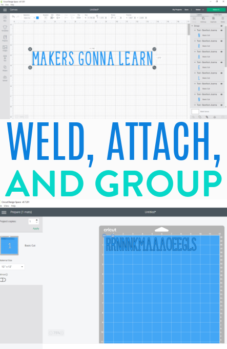 Weld, Attach, and Group - Makers Gonna Learn