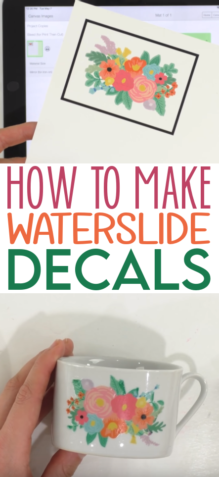 How To Make Waterslide Decals - Makers Gonna Learn