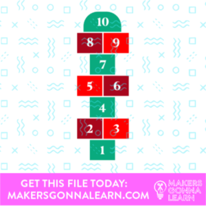 Fall Print Pattern Leaves 1 - Makers Gonna Learn