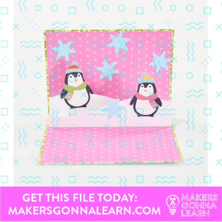 Penguin card - Makers Gonna Learn