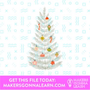 Fall Print Pattern Leaves 2 - Makers Gonna Learn