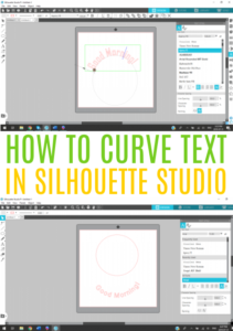 How to Curve Text in Silhouette Studio - Makers Gonna Learn