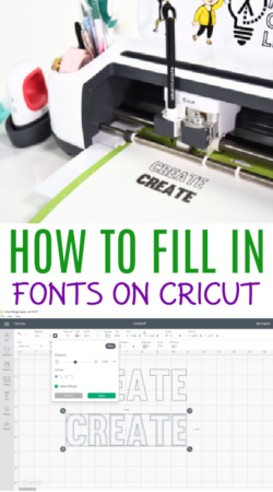 How to Fill in Fonts on Cricut - Makers Gonna Learn