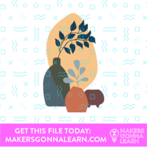 Fall Print Pattern Leaves 5 - Makers Gonna Learn