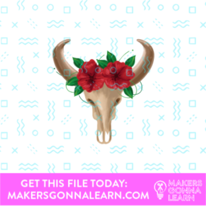 Fall Print Pattern Leaves 1 - Makers Gonna Learn