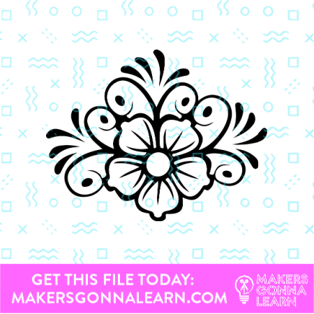 Filigree Flower - Makers Gonna Learn