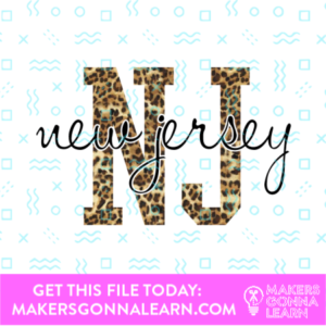 Fall Print Pattern Leaves 5 - Makers Gonna Learn