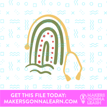 Rainbow With Stethoscope - Makers Gonna Learn