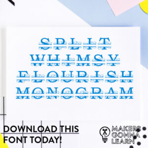 Fonts - Makers Gonna Learn