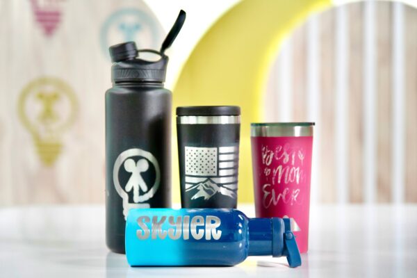 Etching Coated Tumblers with Citristrip - Makers Gonna Learn