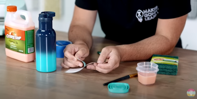 Etching Coated Tumblers with Citristrip - Makers Gonna Learn