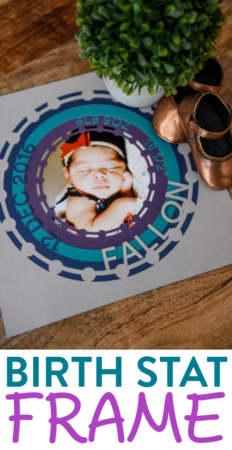 Birth Stat Frame - Makers Gonna Learn