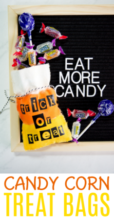 Candy Corn Treat Bags - Makers Gonna Learn