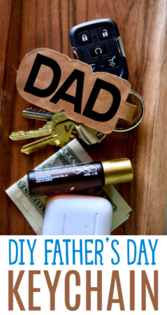 DIY Father's Day Keychain - Makers Gonna Learn