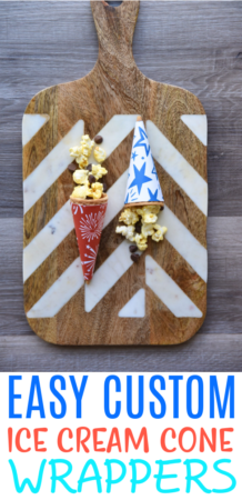 Custom Ice Cream Cone Wrappers - Makers Gonna Learn