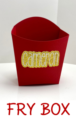 Paper Fry Box - Makers Gonna Learn