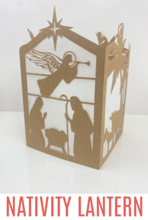Paper Nativity Lantern - Makers Gonna Learn