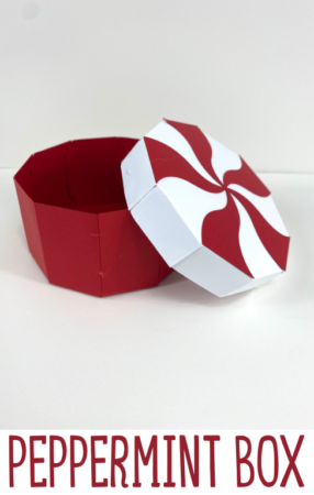 Peppermint Paper Box - Makers Gonna Learn